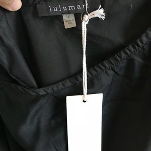 Lulumari | Tops | Lulumari Nwt One Shoulder Top W Side Zip | Poshmark